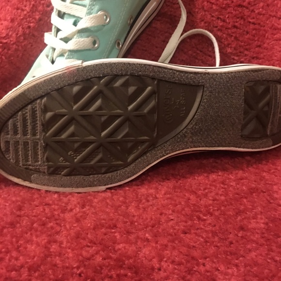 Converse | Shoes | Aqua Converse Chuck Taylors | Poshmark